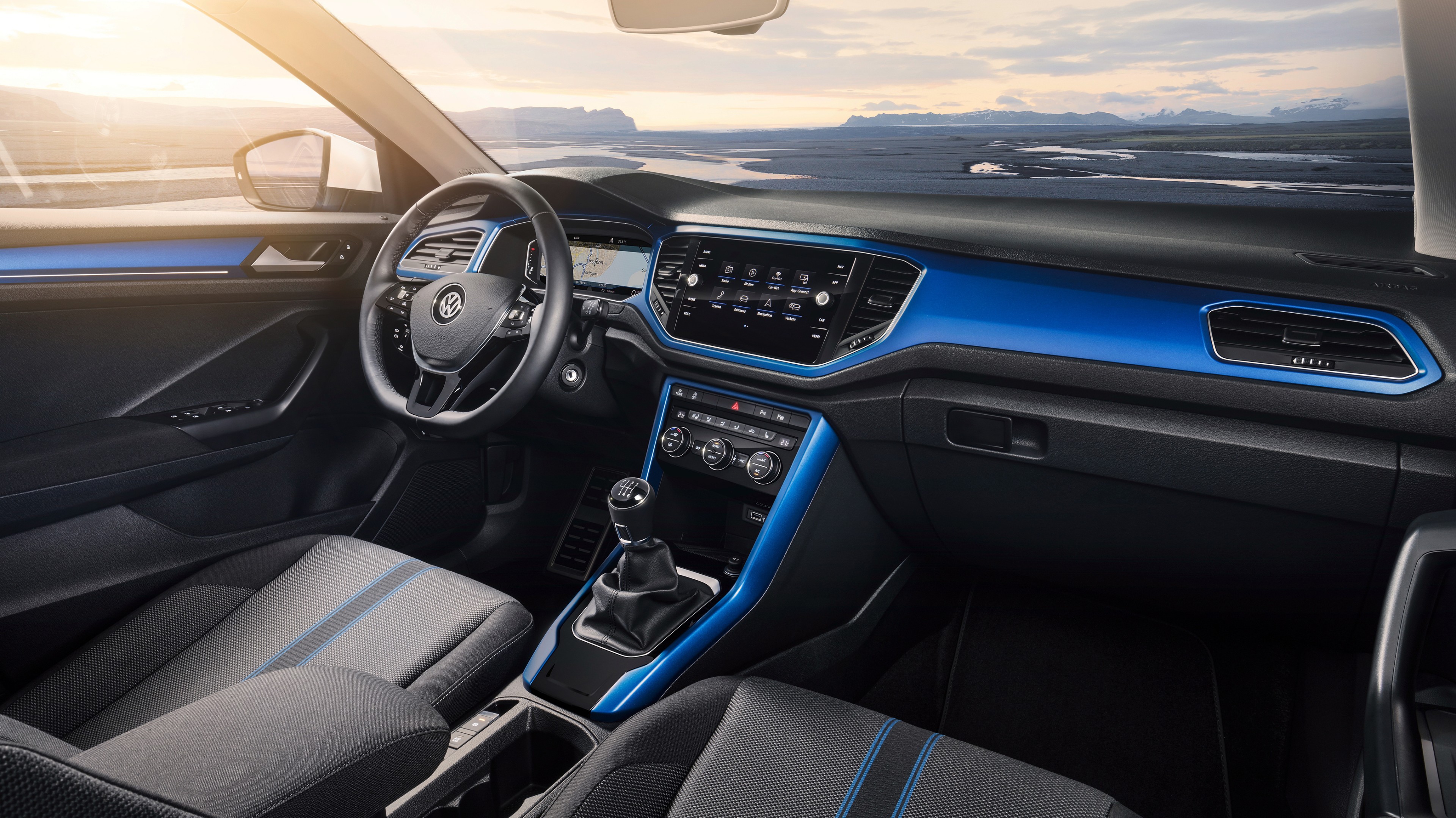 2018 Volkswagen T Roc Interior Wallpaper HD Car Wallpapers 8259