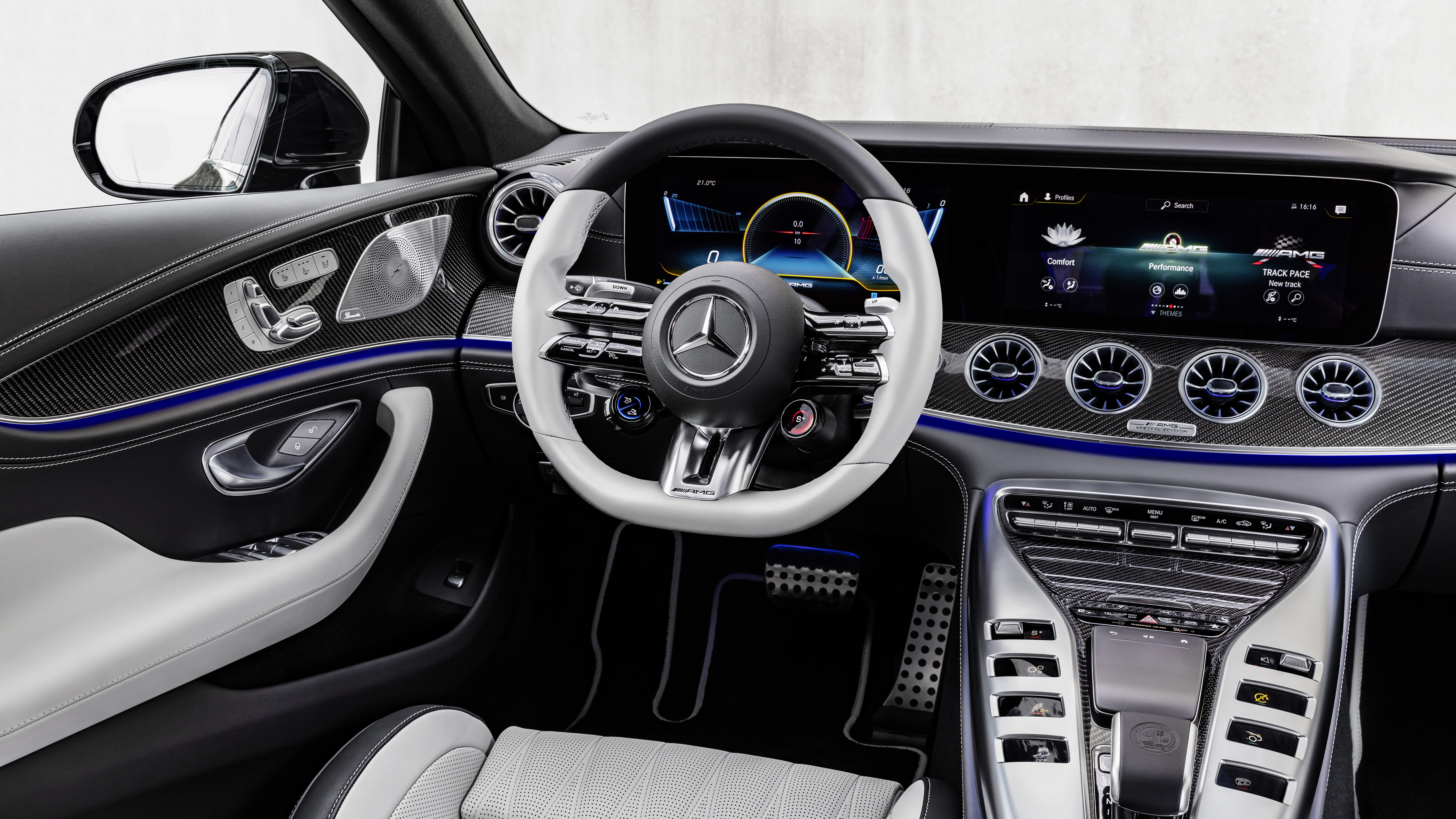 Mercedes-AMG GT 53 4MATIC+ 4-Door Coupé Edition 2021 4K Interior ...