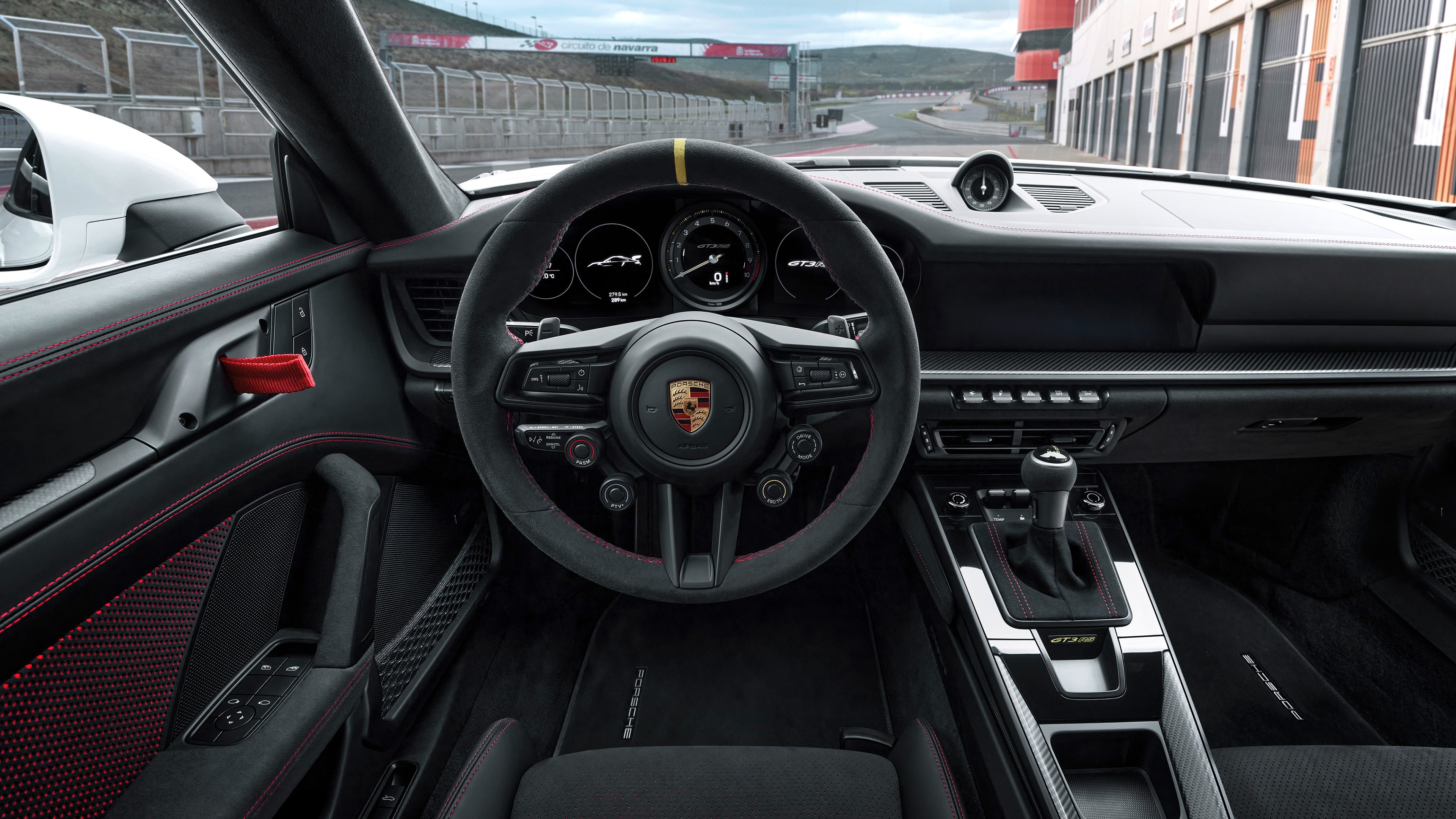 Porsche 911 GT3 RS 2022 4K Interior Wallpaper HD Car Wallpapers 22521