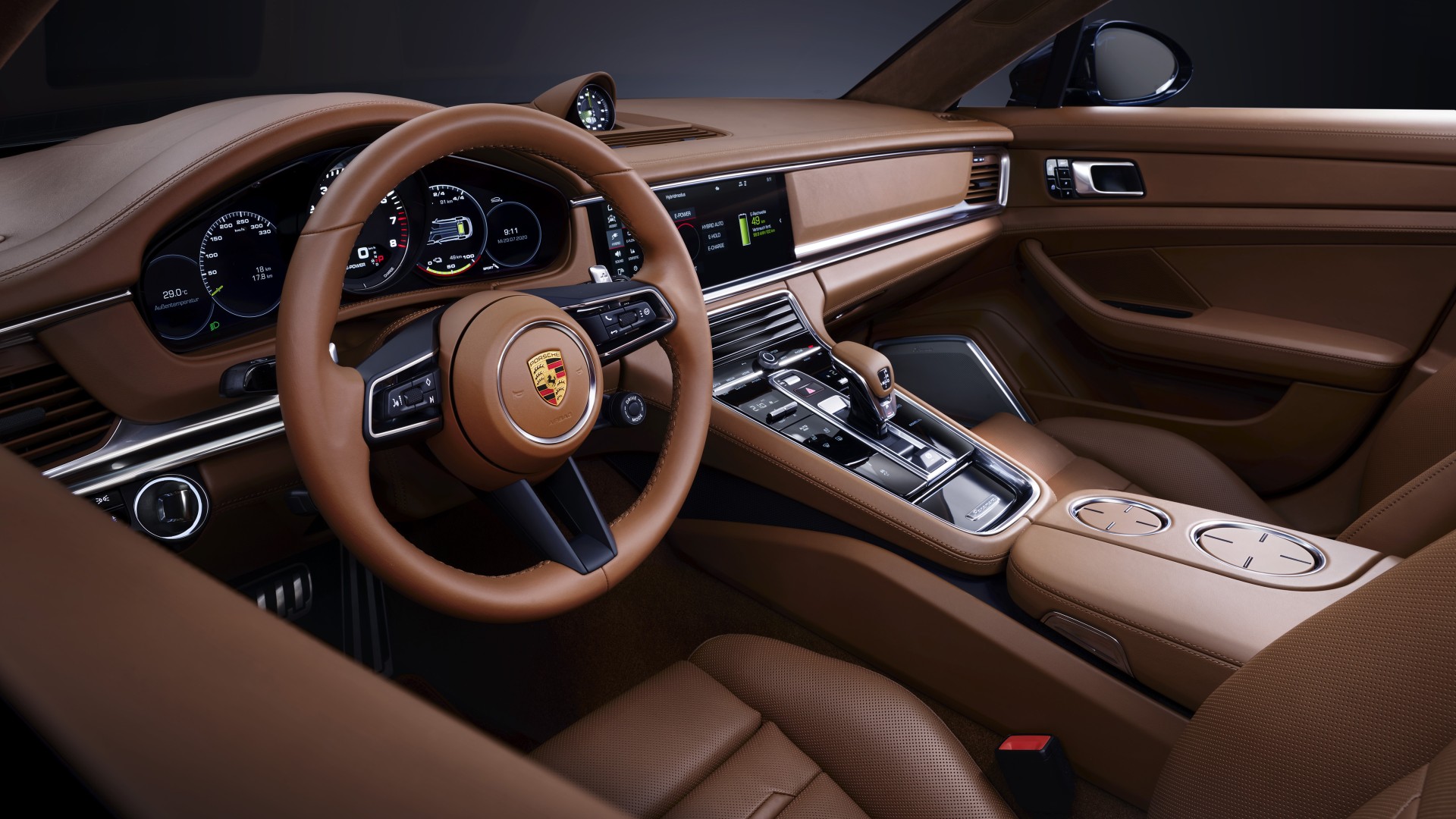 Porsche Panamera 4S E-Hybrid Sport Turismo 2020 5K Interior Wallpaper ...