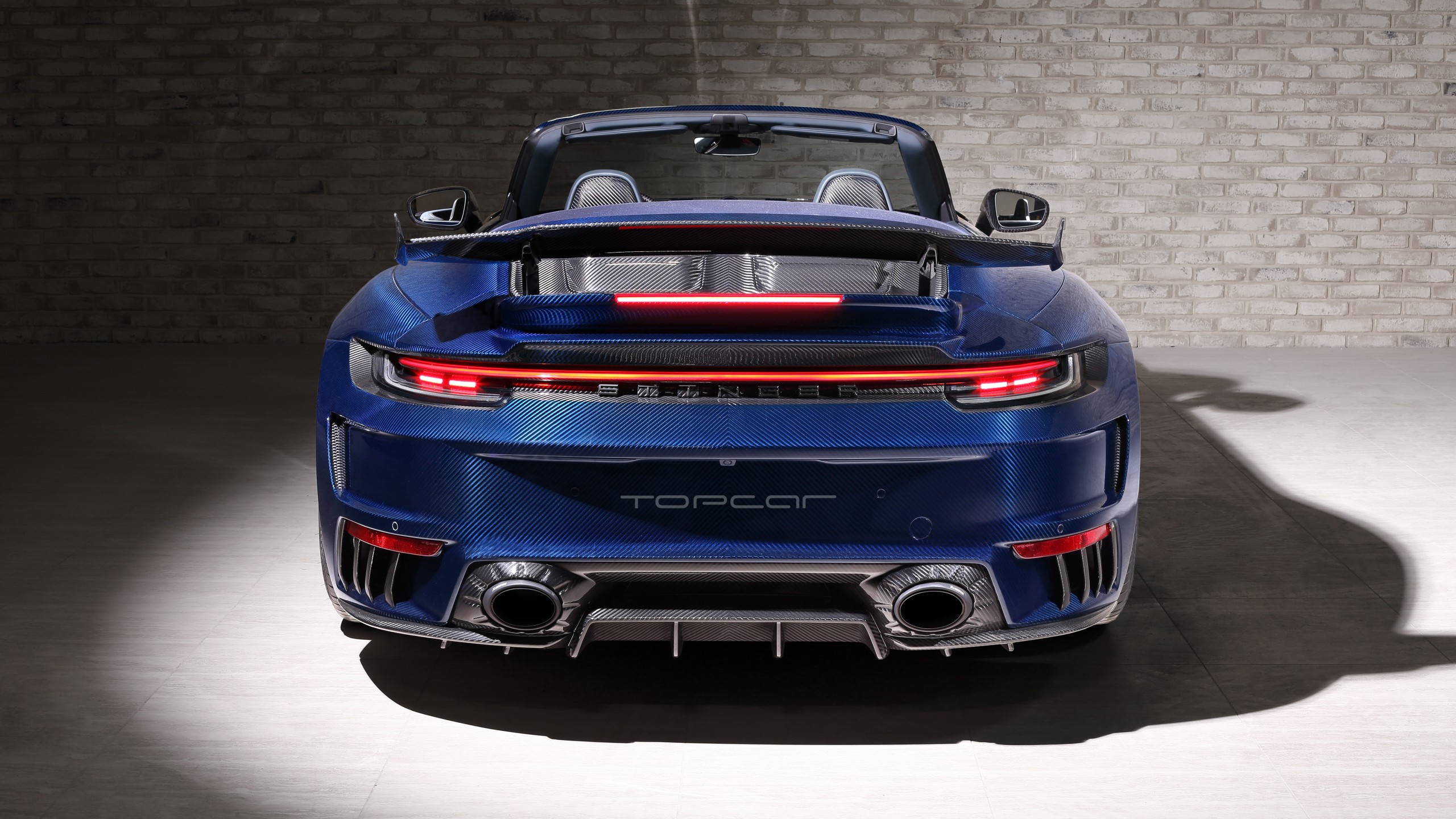 TopCar Porsche 911 Turbo S Stinger GTR Cabriolet Carbon Edition 2022 4K ...