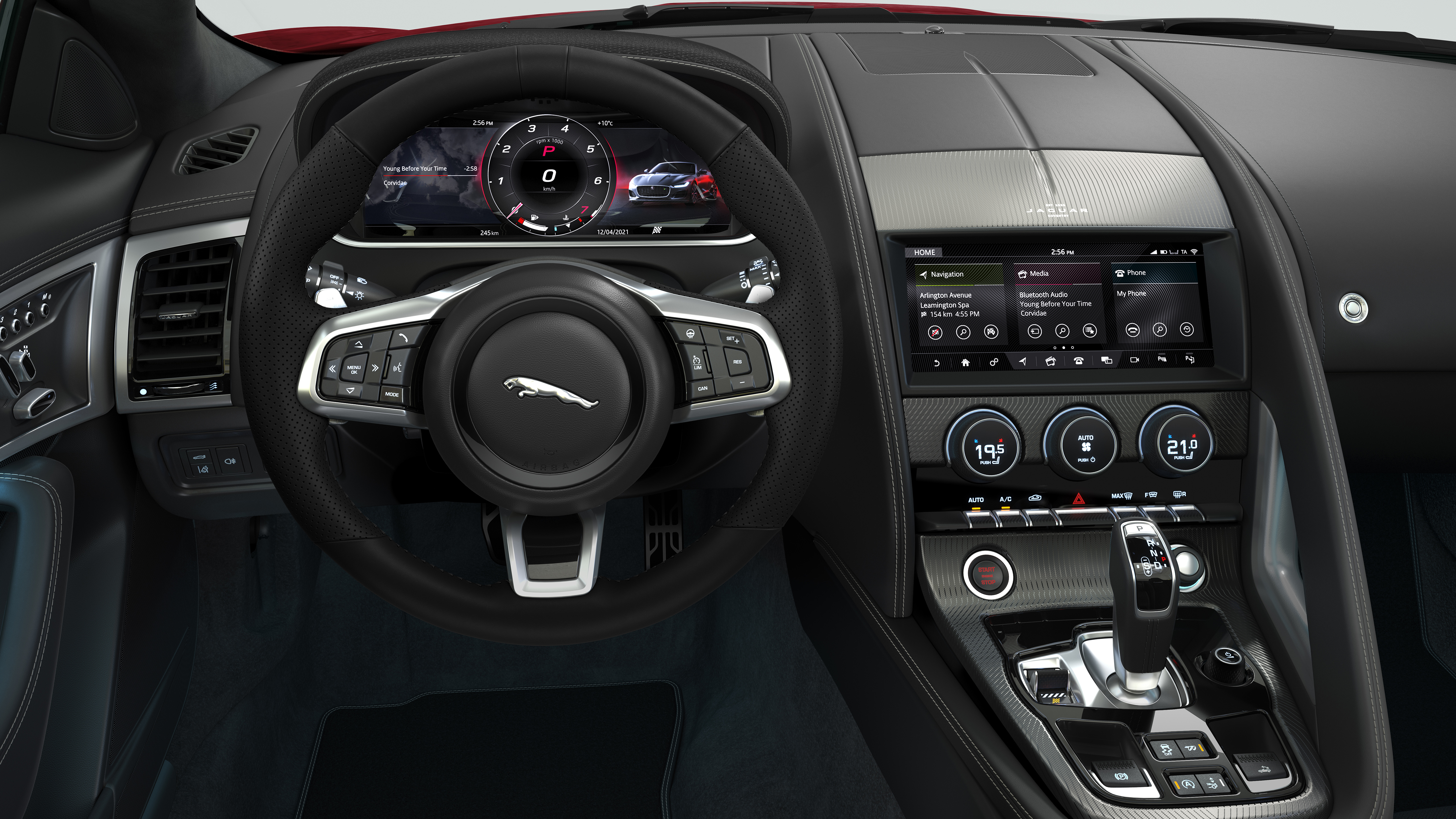 Jaguar F Type Convertible Interior